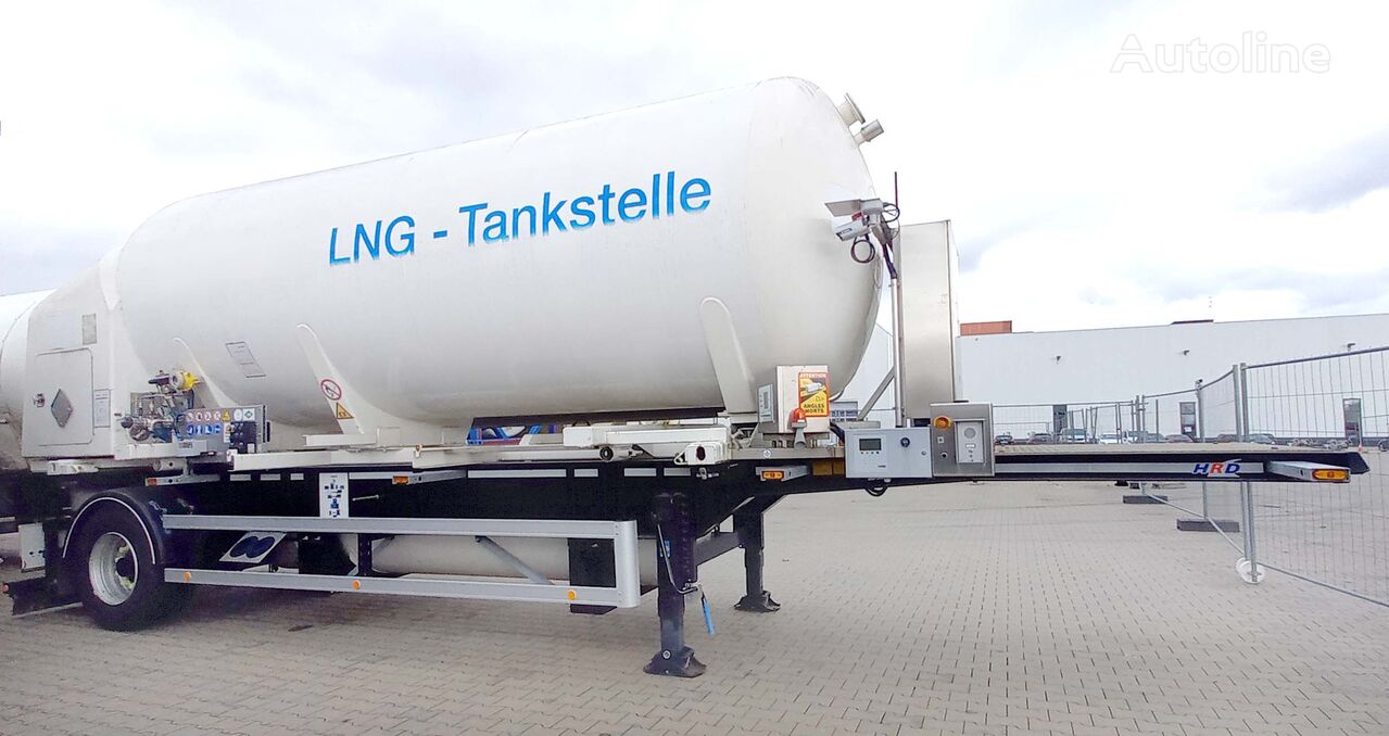 Schwingenschlögel LNG tank filling station Methan Gas Cryogenic tank poluprikolica cisterna za gas