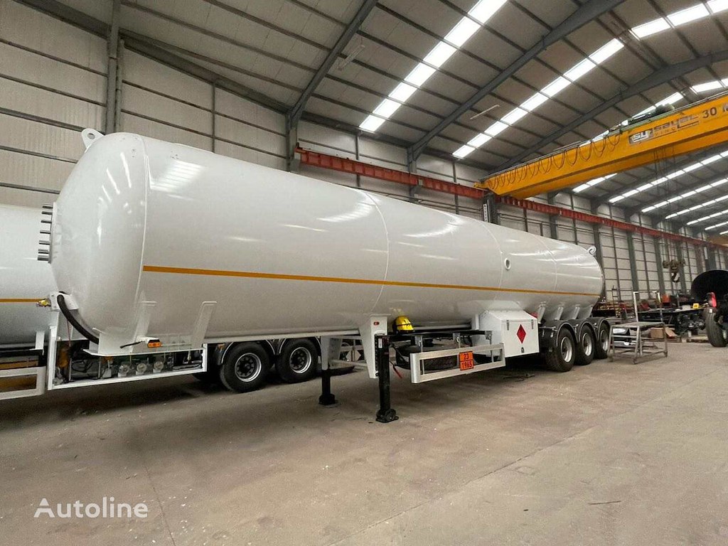 Nova 3 axles LPG tank semitrailer poluprikolica cisterna za gas