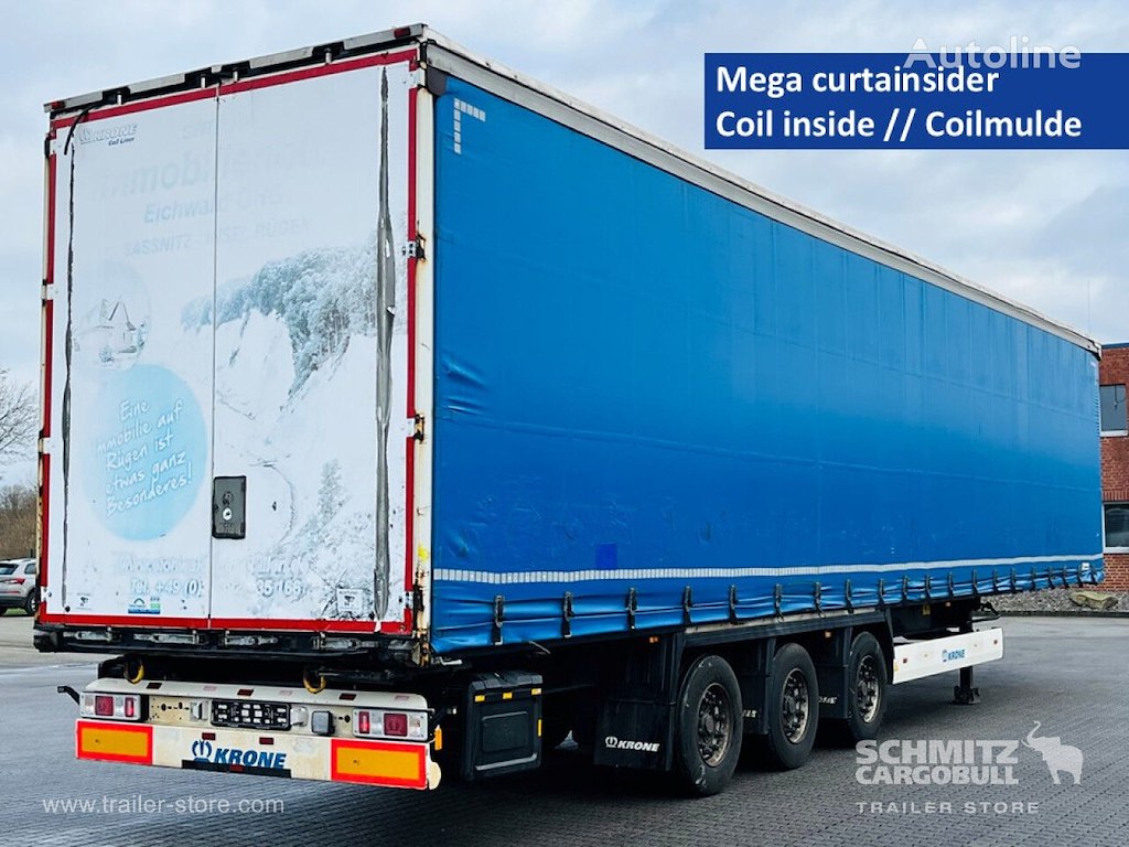 Krone Auflieger Curtainsider Mega poluprikolica s ceradom