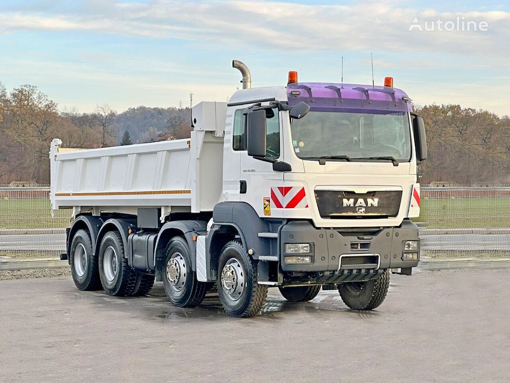 MAN TGS 35.400 KIPPER 6,00 m + BORDMATIC * 8x4 kiper