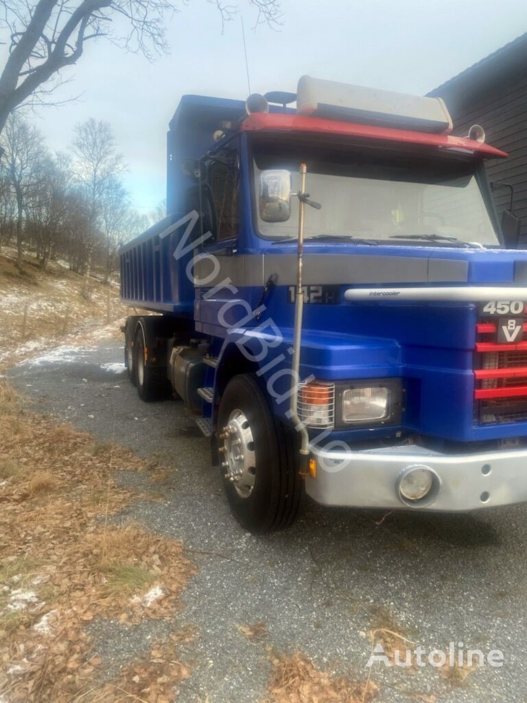 Scania T142 450 *6x2 *V8 *FULL STEEL *MANUAL kiper