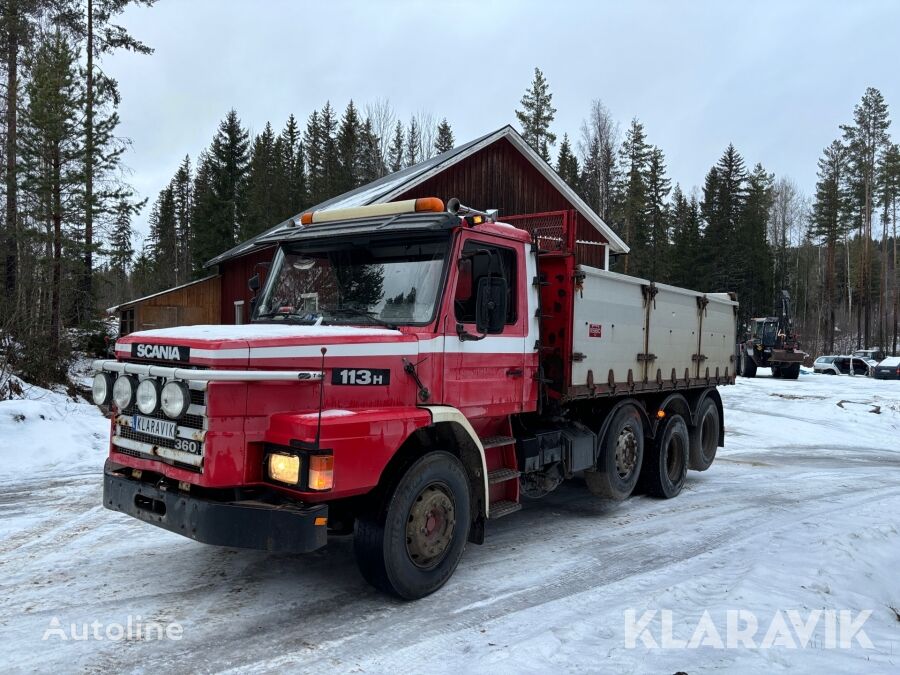 Prodaje se Scania 113H kiper na aukciji