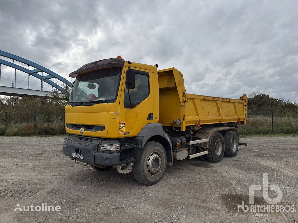 Prodaje se Renault KERAX 420DCI 6x4 Camion Benne kiper na aukciji