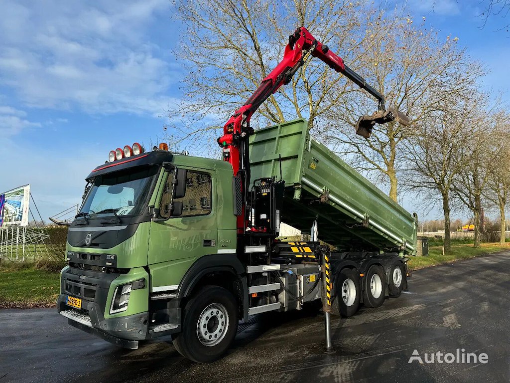 Volvo FMX 460 PALFINGER EPSILON Z-TYPE Q180ZHPLSA 8X4 TRIDEM APK 08-20 kiper