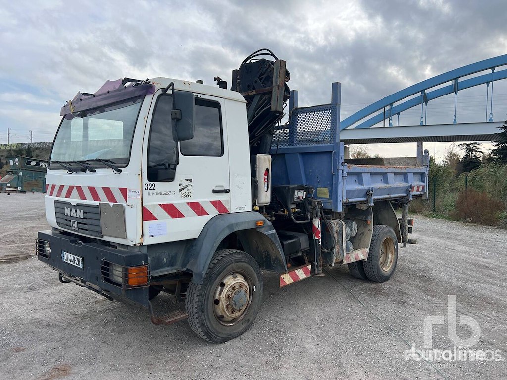 Prodaje se MAN LE 14.220 2006 Hiab 122ES-3DUO 4900 kg Ar kiper na aukciji