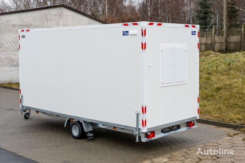 Nova Blyss Bauwagen Marcello Compact 500x200x230cm 1300kg zGG prikolica za građevinske strojeve