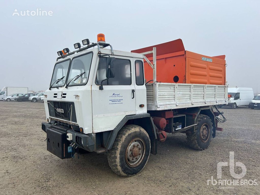 Prodaje se FIAT CL 75PM Salt Spreader Truck kamion s ravnom platformom na aukciji