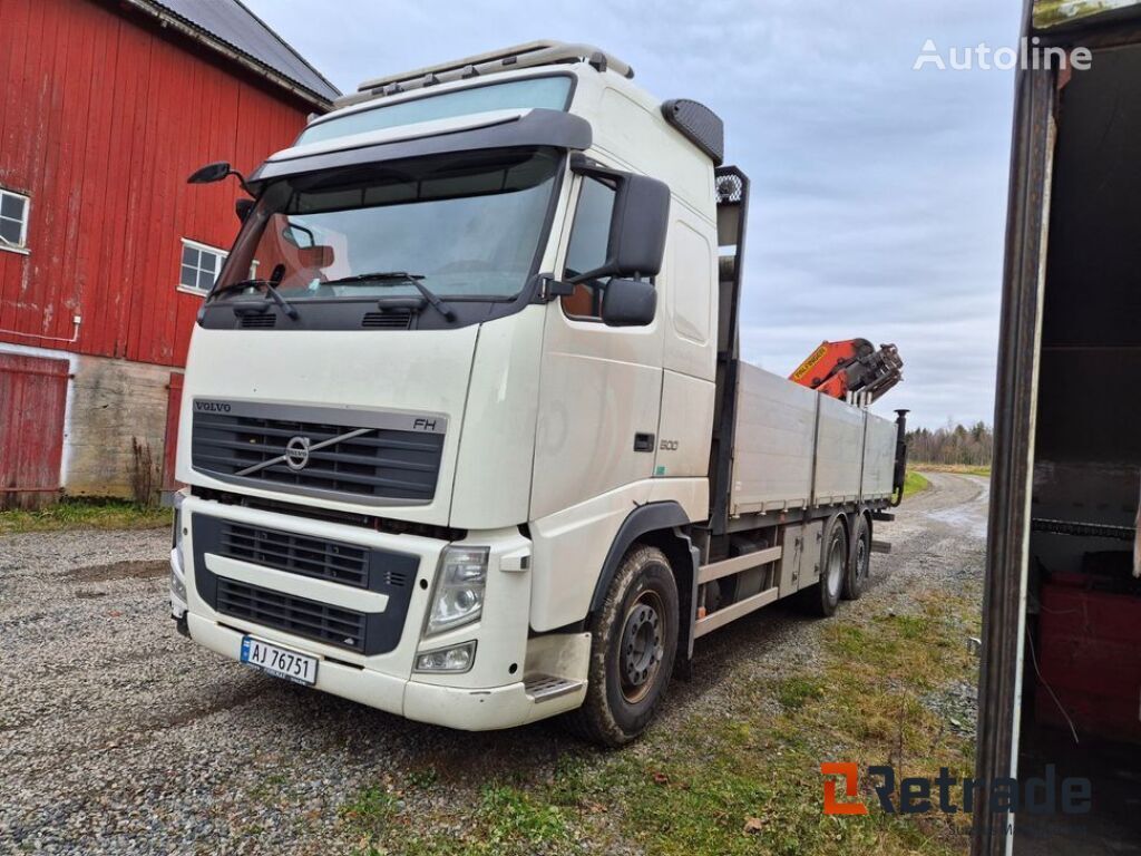 Prodaje se Volvo 2013mod. VOLVO FH500 6x2 KRANBIL kamion s ravnom platformom na aukciji