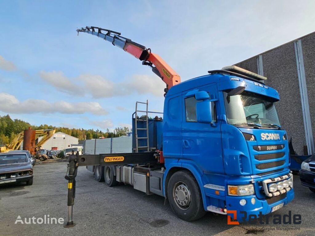 Prodaje se Scania 2010mod. SCANIA R480 6x4 kamion s ravnom platformom na aukciji