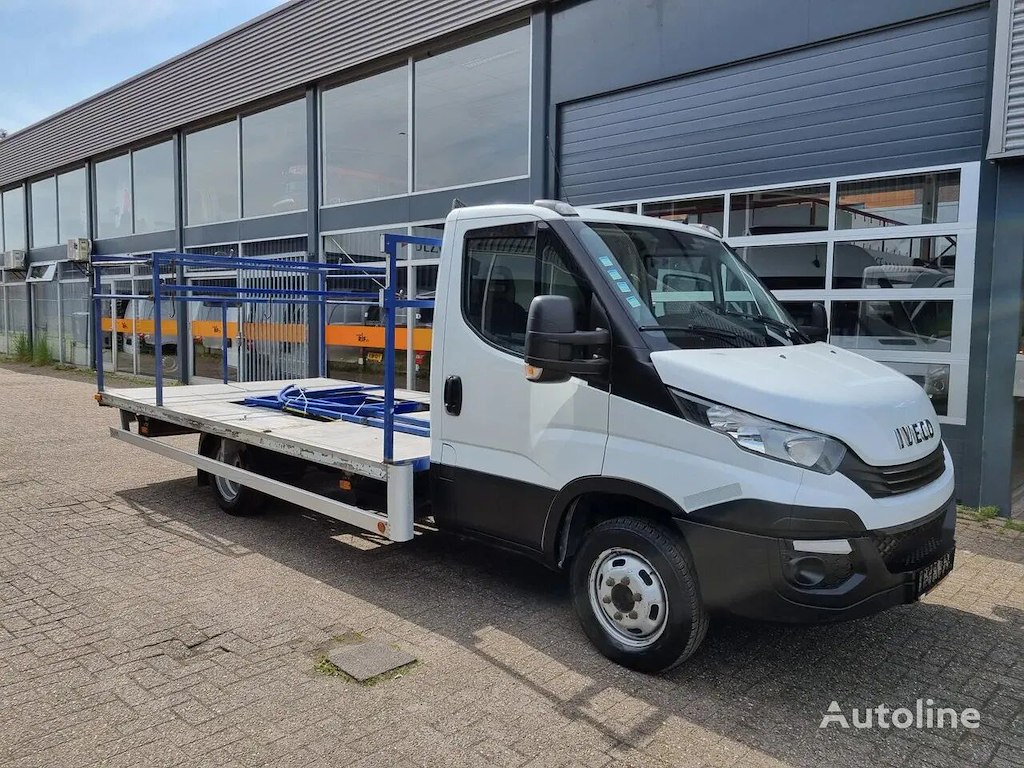 IVECO Daily 50C18 Plateau/ Airco/ PTO/ E6 kamion s ravnom platformom