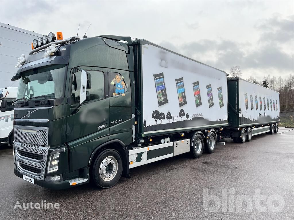 Prodaje se Volvo FH 16 6*2 kamion furgon na aukciji