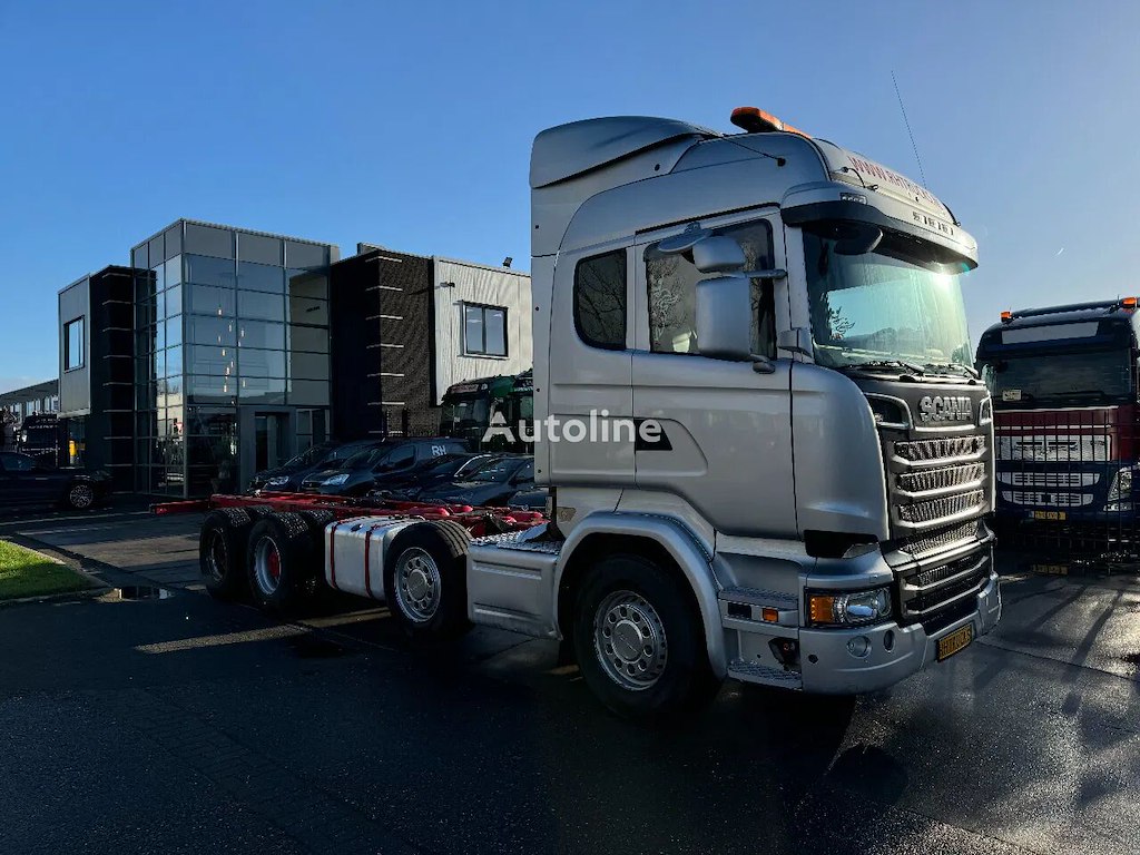 Scania R730 V8 8X4 EURO 6 BIG AXLES kamion šasija