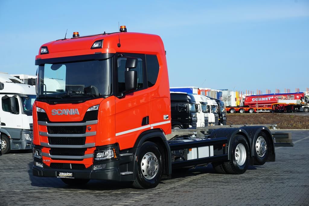 Scania R 450 / ACC / E 6 / BDF / OŚ SKRĘTNA / PEŁNY ADR / RETARDER kamion šasija