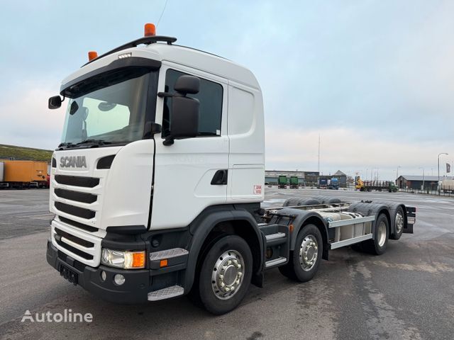 Scania G450 8x2*6 Euro 6 ADR Chassis / Fahrgestell kamion šasija