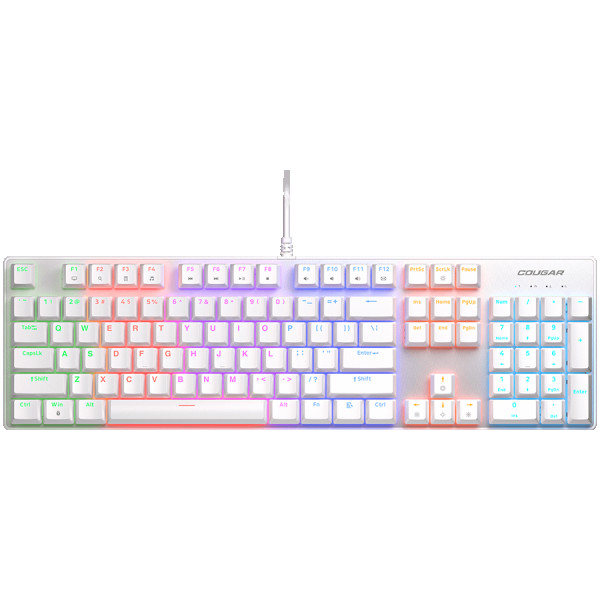 Cougar | Ultimus EX | Keyboard | White ( CGR-WM1MW-ULE )