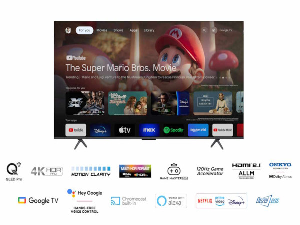 Televizor TCL 55C655QLED55''4K HDR PROGoogle TV' ( '55C655' )