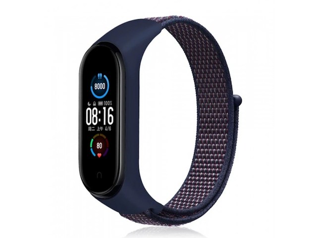 Xiaomi Mi Band 3 4 5 6 7 narukvica teget - NOVO