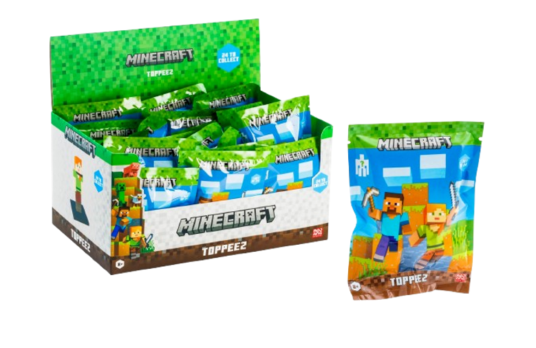 Minecraft 3D Toppeez kesice iznenađenja – figura