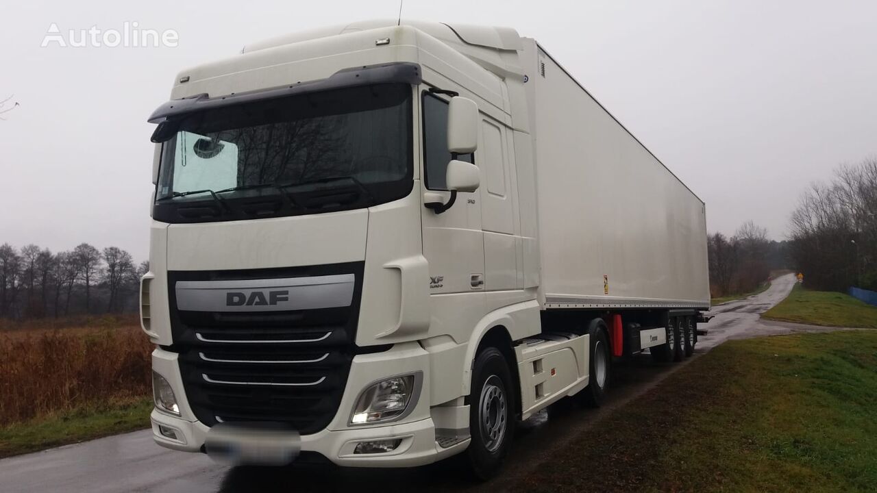 Novi DAF DAF XF510/DAF XF 106.510 / Stan BDB + NACZEPA KRONE 2018 ROK! Wi tegljač + furgon poluprikolica