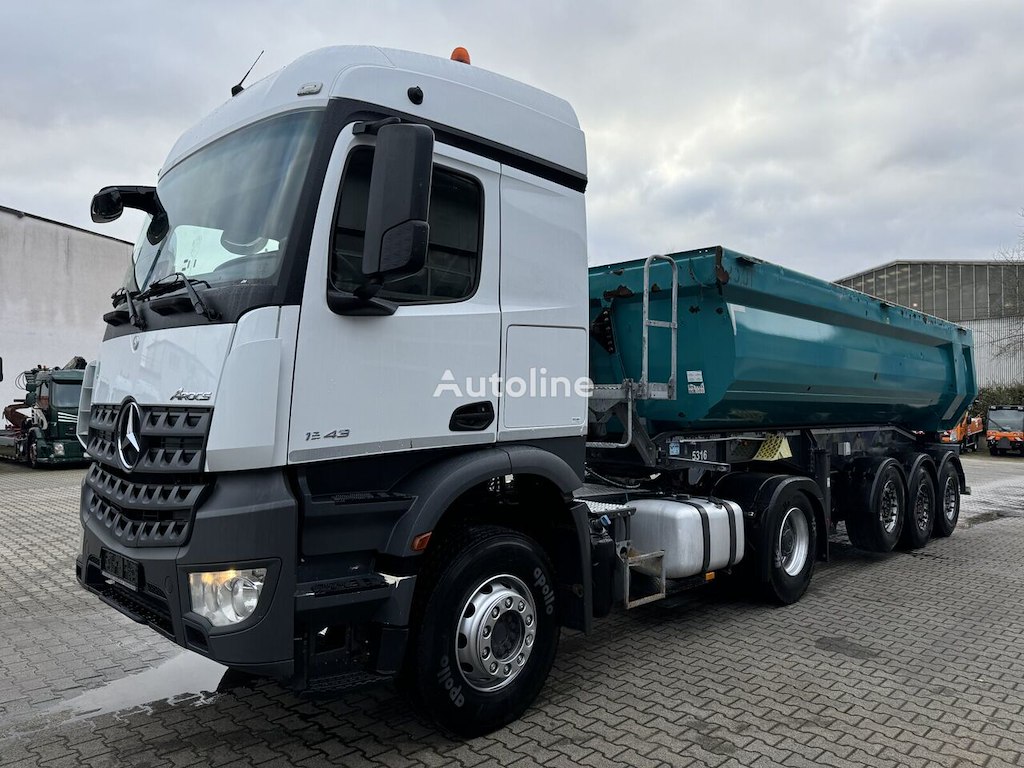 Mercedes-Benz AROCS 1843 4x2 EURO6 CIĄGNIK SIODŁOWY Z HYDRAULIKĄ WYWROTU tegljač