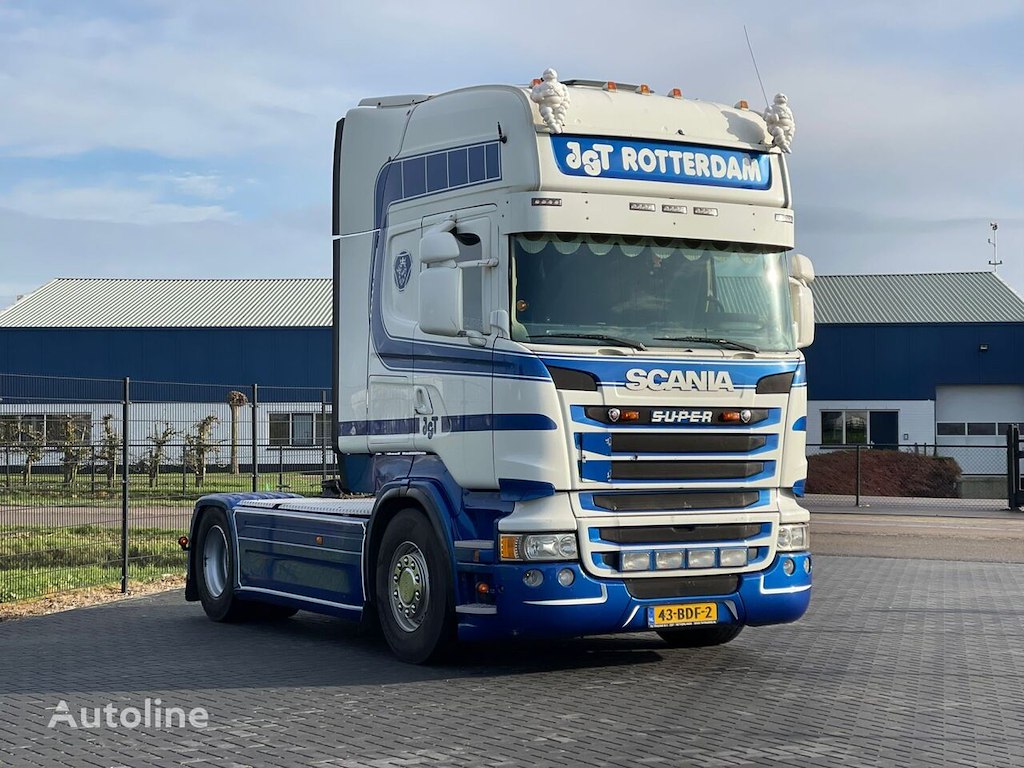 Scania R450 NL TRUCK, LEATHER, 2X TANK, STEEL/AIR. tegljač