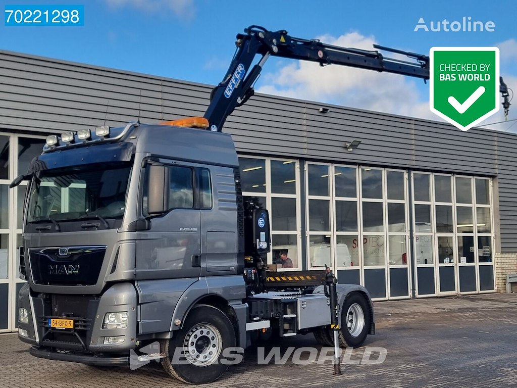 MAN TGX 18.400 4X2 Kran Effer 145/4S NL-Truck XLX Crane Remote tegljač