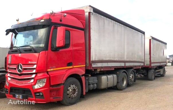 Mercedes-Benz ACTROS 2545 kamion s ceradom + prikolica sa ceradom