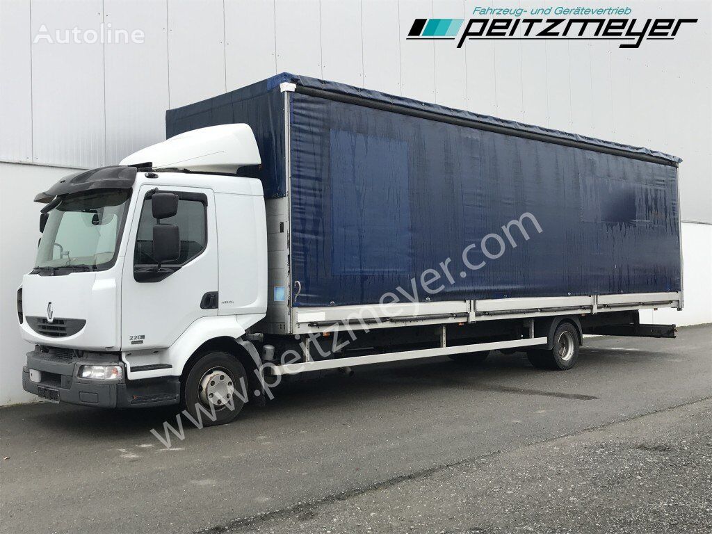 Renault (F) Midlum 220.12 Maxi Pritsche 9,5 m MAXI kamion s ceradom