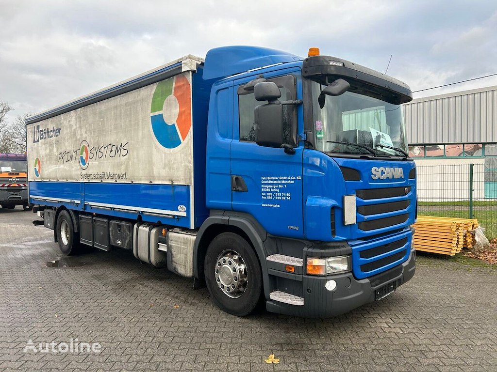 Scania P 280 / LBW / EURO 6 kamion s ceradom