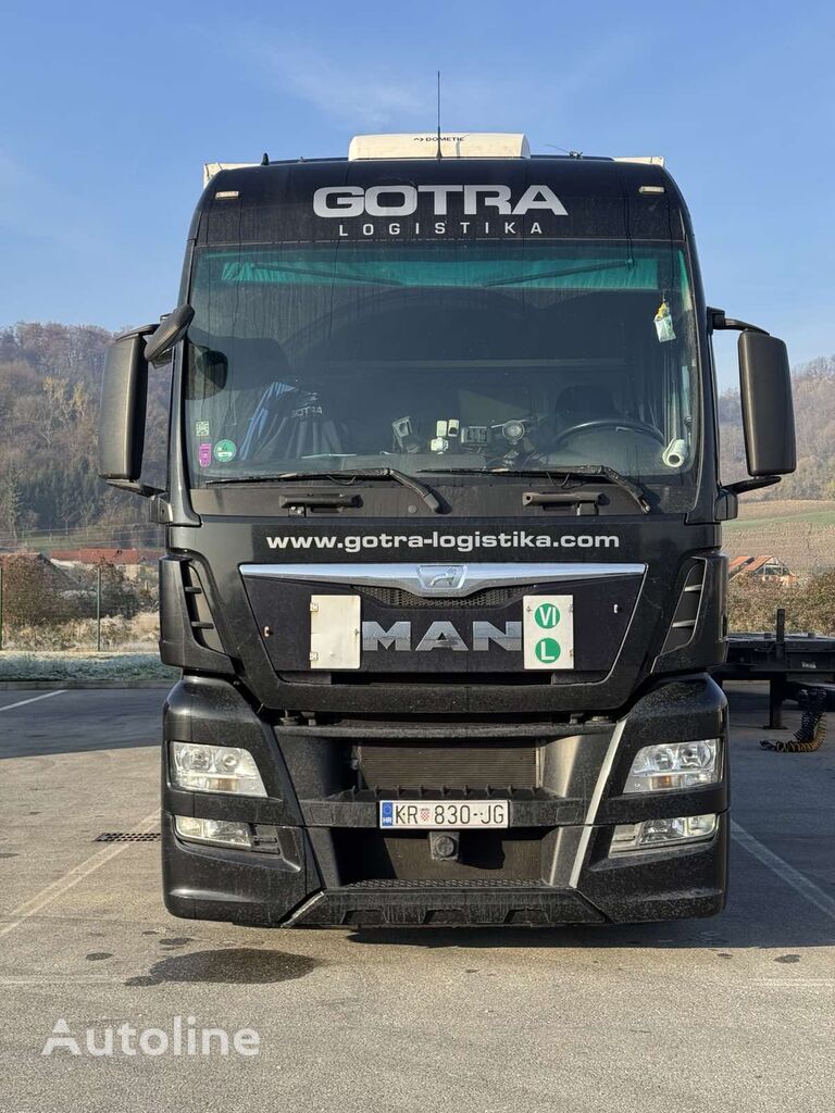 MAN TGX 26.440 kamion s ceradom + prikolica sa ceradom