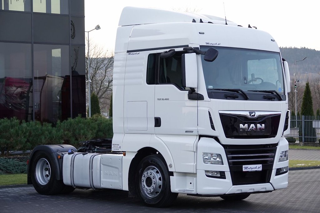 MAN TGX 18.460 / OPONY 100% / ZBIORNIKI 1400L / NAVI / PO KONTRAKCIE tegljač