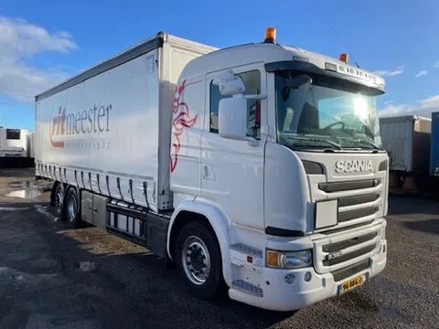 Scania G360 6x2/Steering Axle/Taillift/Sideboards/NL truck kamion sa klizna zavesa cerada