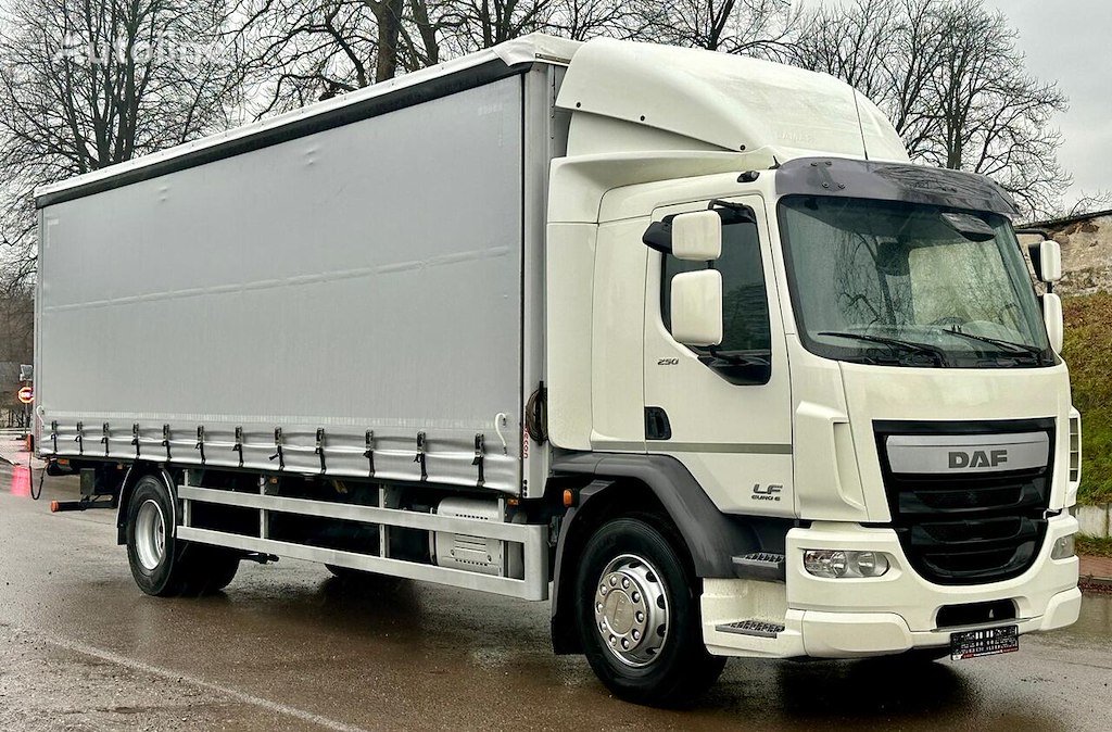 DAF LF 250 / FIRANKA / WINDA / 20 PALET / 9380 KG ŁADOWNOŚCI / EURO kamion sa klizna zavesa cerada