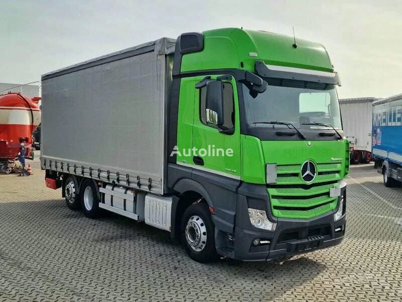 Mercedes-Benz Actros 2545 kamion sa klizna zavesa cerada