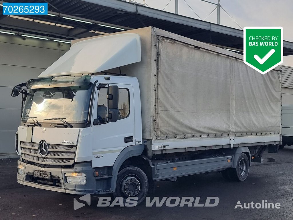 Mercedes-Benz Atego 1224 4X2 ClassicSpace 12 Tonner Euro 6 Automatic kamion sa klizna zavesa cerada