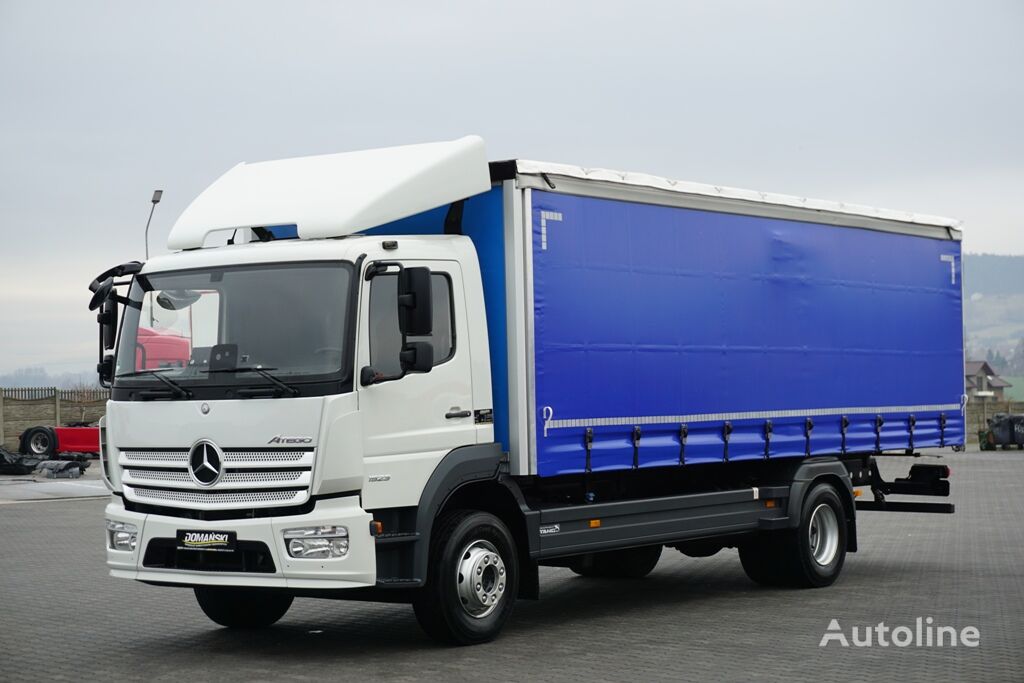 Mercedes-Benz ATEGO / 1523 / ACC / E 6 / FIRANKA / ŁAD. 9170 KG / 18 PALET kamion sa klizna zavesa cerada