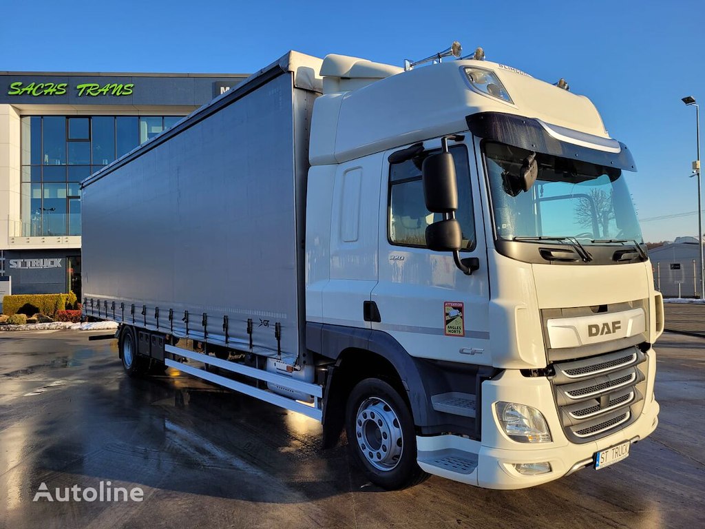 DAF CF 320 / EURO 6 / I-PARK COOL kamion sa klizna zavesa cerada