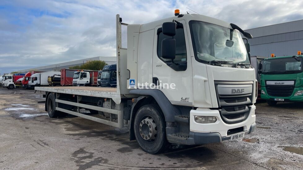 Prodaje se DAF LF 220 EURO 6 kamion platforme na aukciji