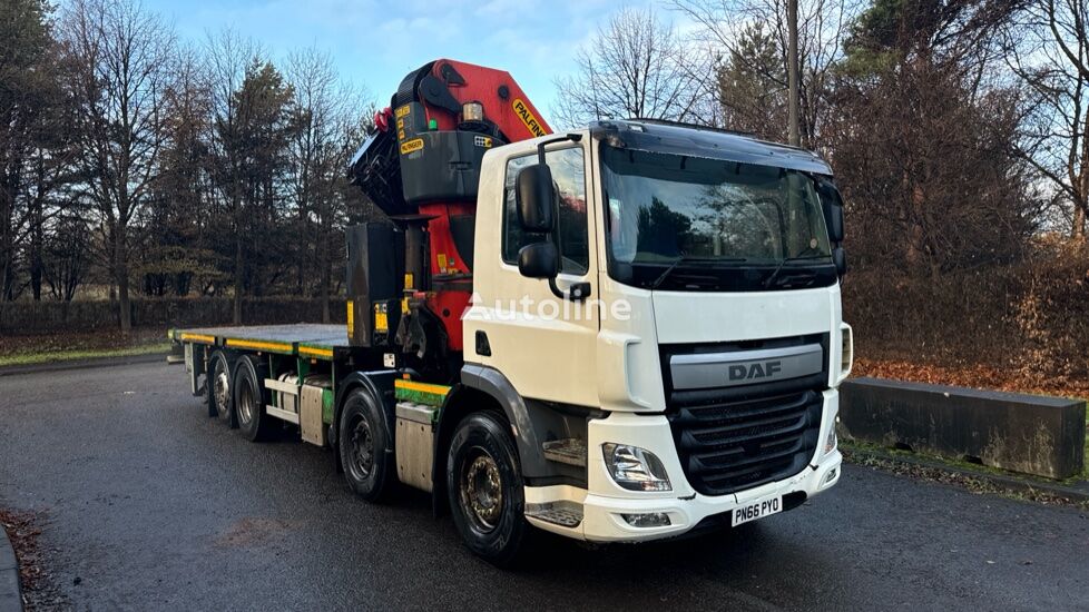 Prodaje se DAF CF 440 EURO 6 kamion platforme na aukciji