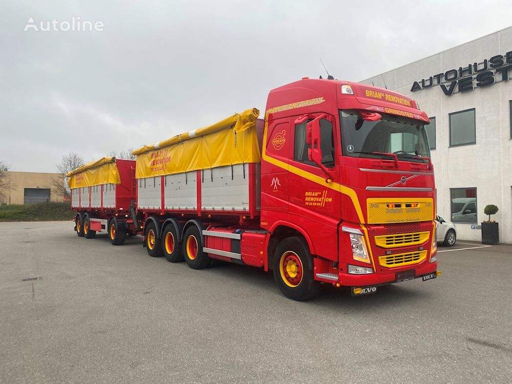 Volvo FH500 kamion za prevoz zrna + prikolica za prevoz zrna