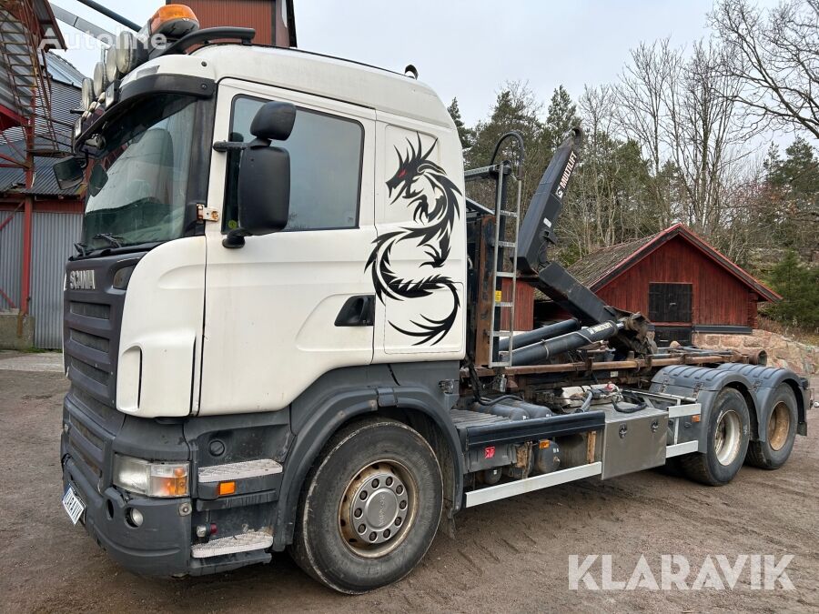 Prodaje se Scania R480 rol kiper sa kukom na aukciji