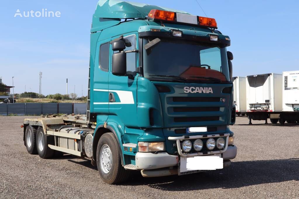 Scania R420LB6X2HHZ Serie 7089 kamion rol kiper