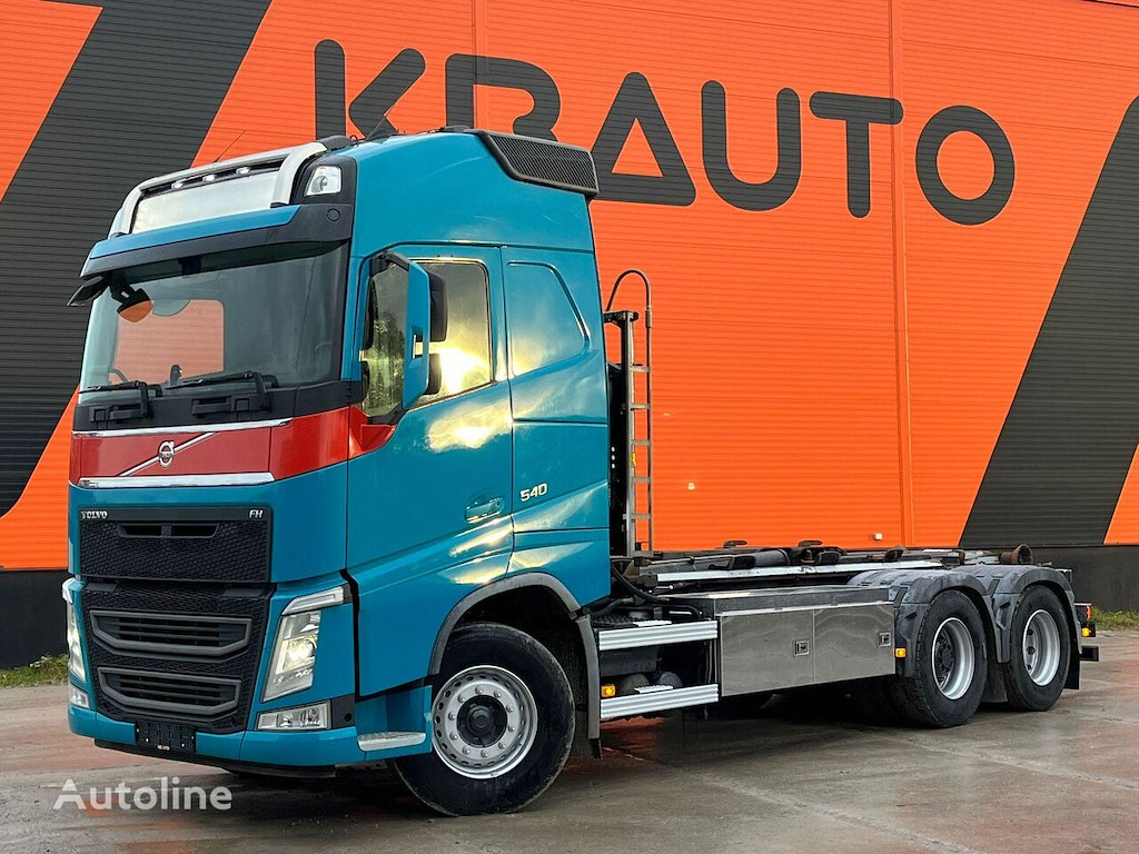 Volvo FH 540 6x2 HIAB XR 20 ton / L=5600 mm kamion rol kiper