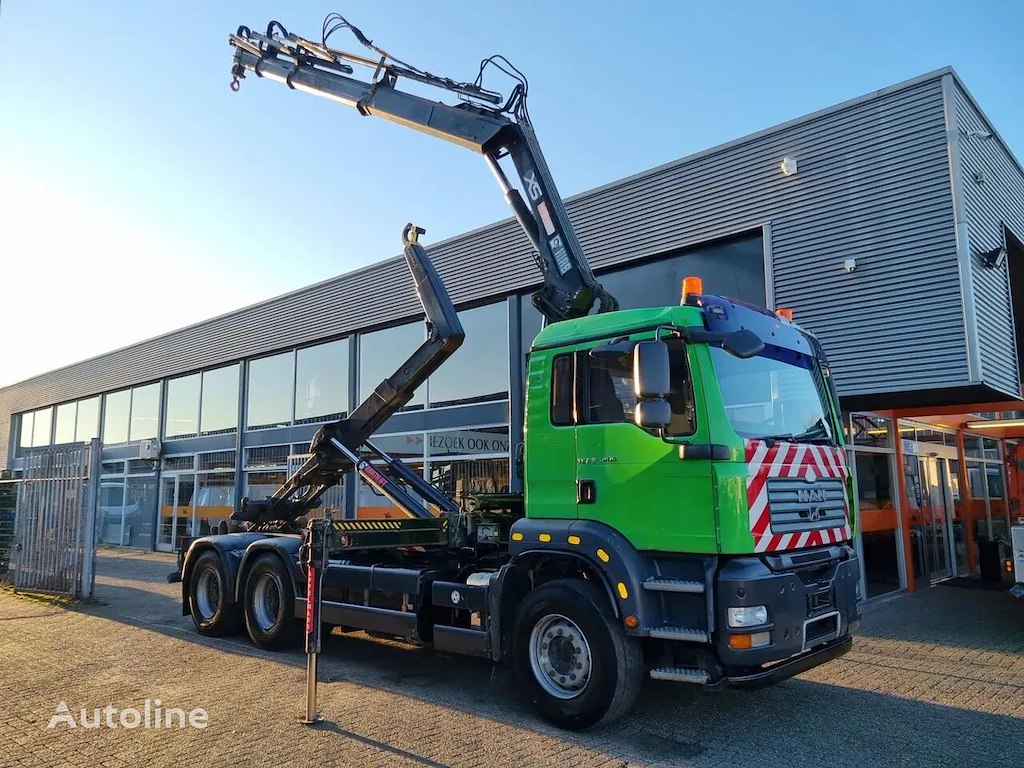 MAN TGA 33.400 6X4 Haakarm/ Hiabkrane 166-3DUO kamion rol kiper