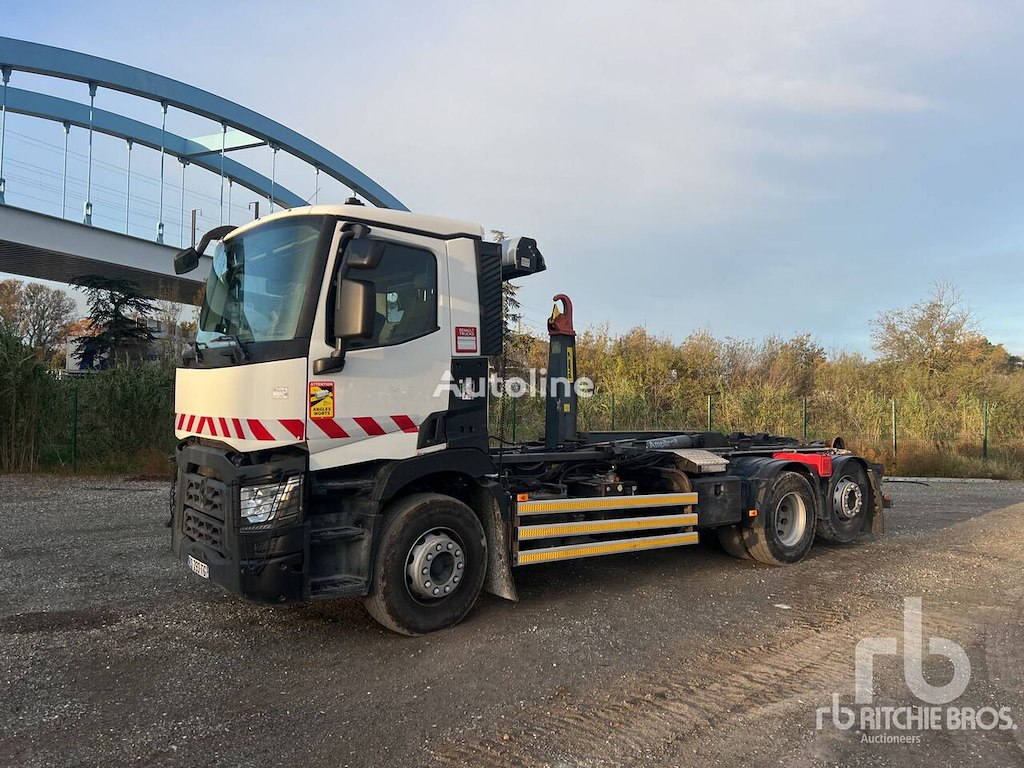 Prodaje se Renault C430 6x2 Camion Ampliroll 6x2 rol kiper sa kukom na aukciji