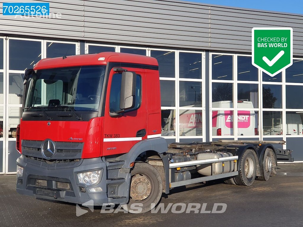 Mercedes-Benz Antos 2535 6X2 ClassicSpace ADR Lift+Steering Axle Euro 6 vozilo za prevoz kontejnera