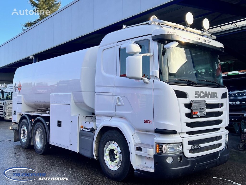 Scania G490 HMK Bilcon 18720 Liter, ADR, Retarder autocisterna