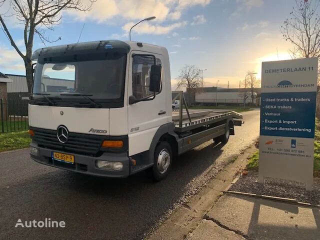 Mercedes-Benz 812 autotransport oprijwagen Ramsey lier TOP condition low milag autotransporter