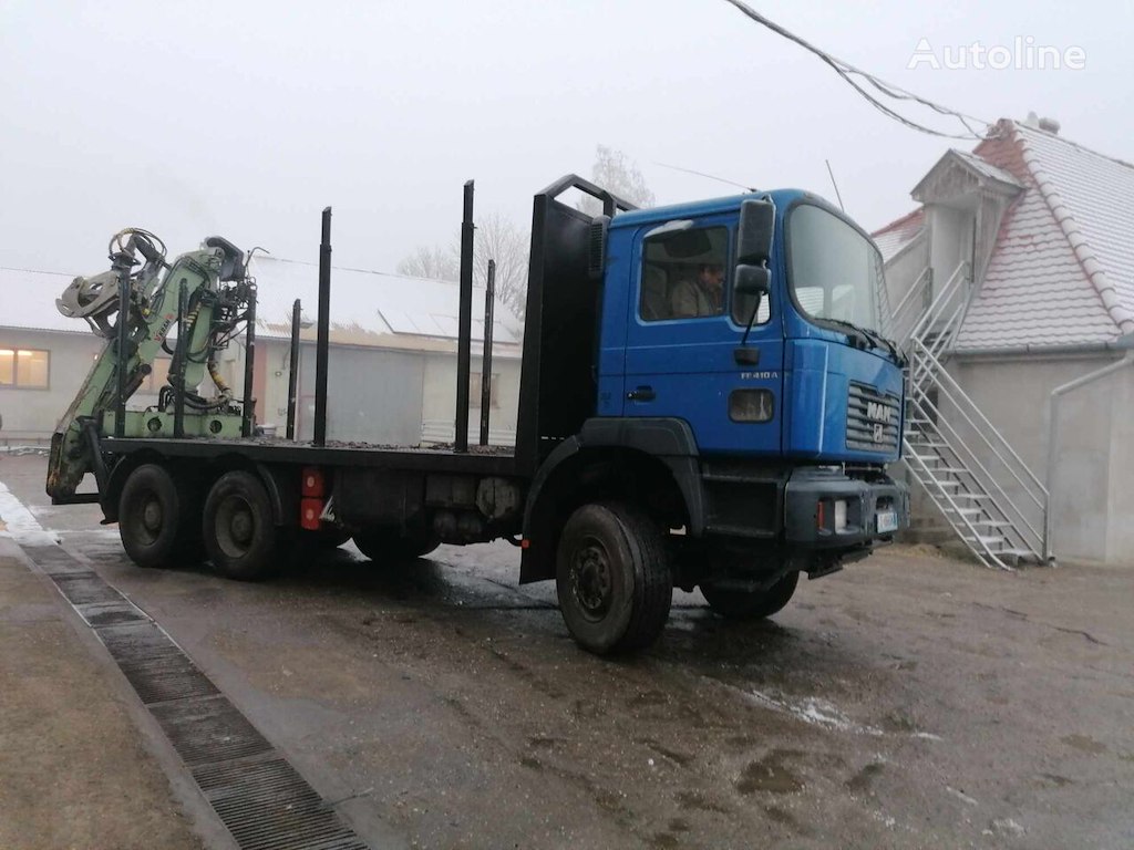 MAN 33.460 6x6 kamion za prevoz drva