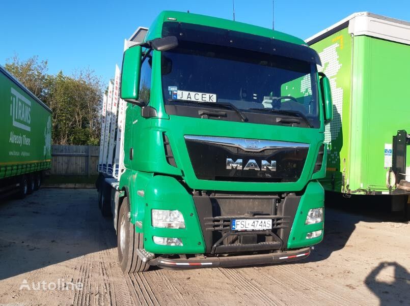 MAN TGX 26.500 + Trailer kamion za prevoz drva